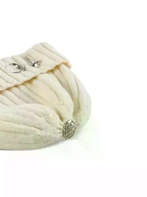 THUG CLUB Ribbed Knit Turn-up Brim Hat