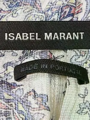 ISABEL MARANT VINTAGE Nes Paisley Ruffle Top