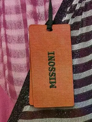 Missoni Lurex Stripe Midi Dress