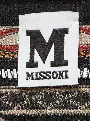 Missoni Striped Crew-neck Top
