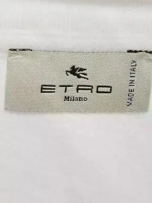 Etro Appliqué Detail Cotton T-shirt