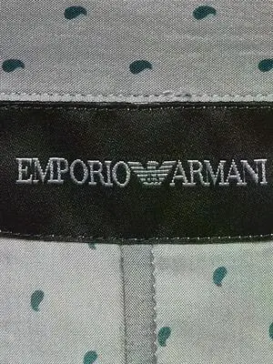 Emporio Armani Printed Silk Shirt