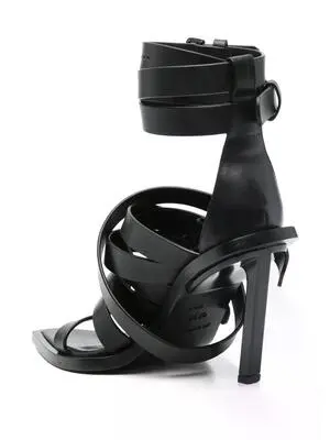 ANN DEMEULEMEESTER Leather Heeled Sandals