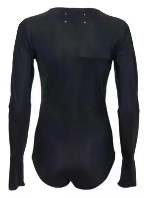 MAISON MARGIELA Overlay Long-sleeved Bodysuit