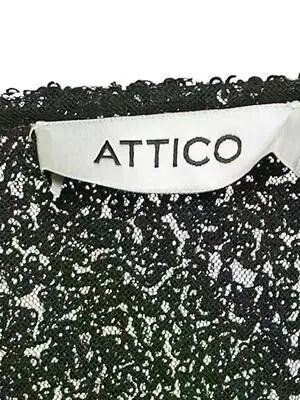 Attico Sequined Asymmetrical Dress