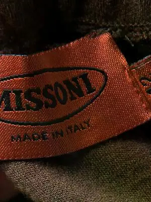 Missoni Elasticated Waist Wool Trousers