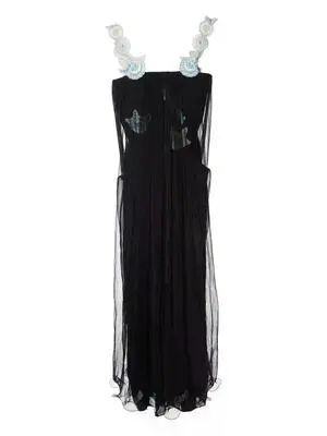 Giorgio Armani Sequin-embellished Midi Dress