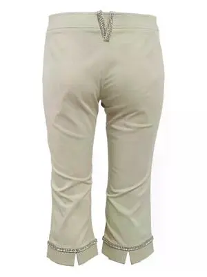 Versace Crystal Embellished Trousers