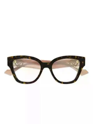 Gucci Cat-eye Glasses - Brown