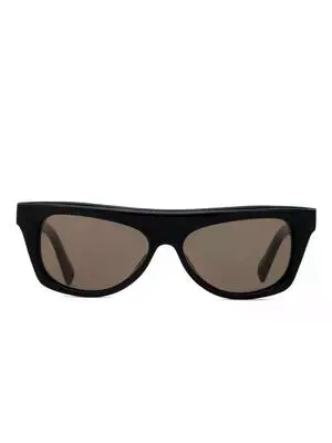 Jacquemus Geometric Frame Sunglasses - Black