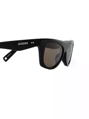 Jacquemus Geometric Frame Sunglasses