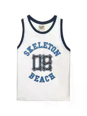 GALLERY DEPT. Graphic Print Vest - White