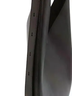 AESTHER EKME Curved Leather Shoulder Bag