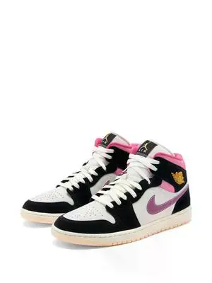 Nike Air Jordan 1 Mid Sneakers - Black