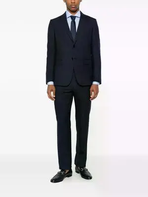 VELA SHOP Spread-collar Button-up Shirt