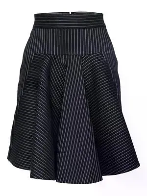 Stella McCartney Striped Midi Skirt