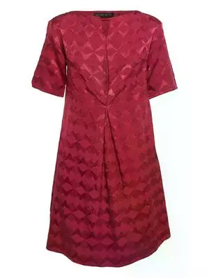 Etro Patterned Jacquard Dress - Red