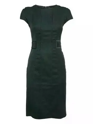 Etro 2024 Wool Dress With Belt Detail
