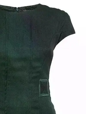 Etro 2024 Wool Dress With Belt Detail