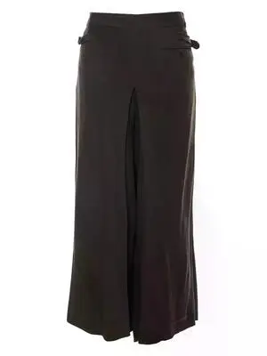 Kenzo Pleated Cropped Trousers
