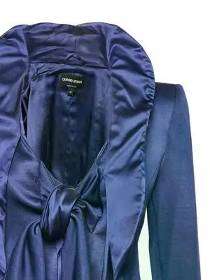 Giorgio Armani Crepe Bow Jacket