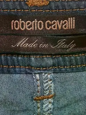 Roberto Cavalli Button-fastening Jeans
