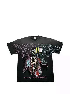 WARREN LOTAS Graphic-print Short-sleeve T-shirt - Black