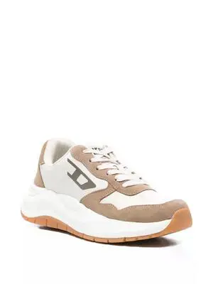 DIESEL® S-speedy Logo Detail Panelled Sneakers - Neutrals