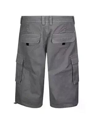 Martine Rose Logo Print Cargo Shorts - Grey