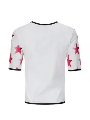 CHOPOVA LOWENA Star-print Jersey T-shirt