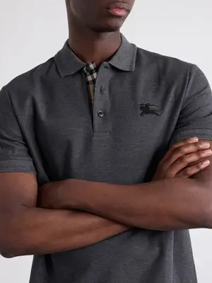 Burberry Eddie Cotton Polo Shirt