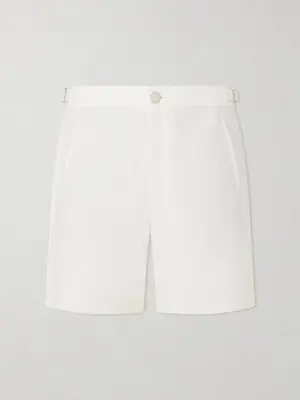 GOD'S TRUE CASHMERE Straight-leg Shorts - White