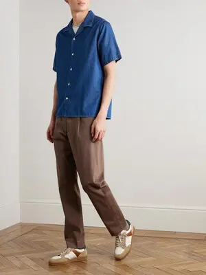 Nn07 Julio 5765 Cotton-chambray Shirt