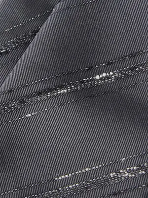 Brunello Cucinelli 8cm Striped Silk And Cotton-blend Neck Tie