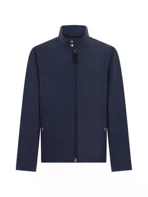 Gant High-neck Zip-up Jacket - Blue