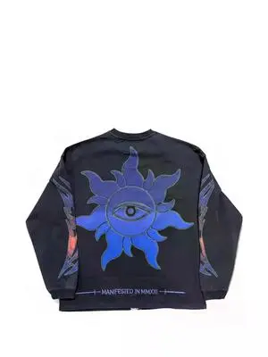 GODSPEED U.a.p Graphic-print Long-sleeve T-shirt - Black