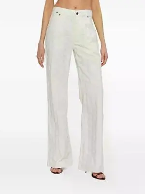 Off-White Monogram Pattern Jeans