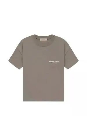 Fear Of God Essentials Logo-print T-shirt - Brown