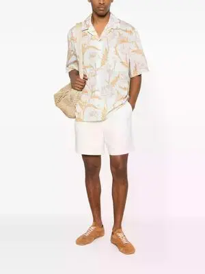 Loewe Anagram Embroidered Drawstring Shorts