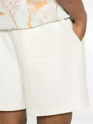 Loewe Anagram Embroidered Drawstring Shorts