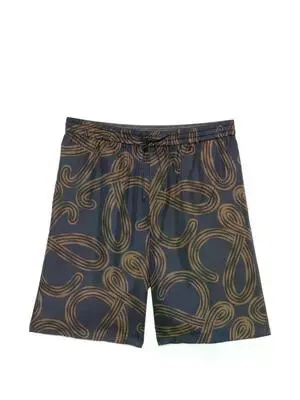 Loewe X Paula's Ibiza Graphic Print Shorts