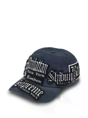 Supreme City Patches Six-panel Cap - Blue