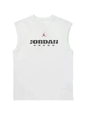 Nike Jordan Logo-print Tank Top - White