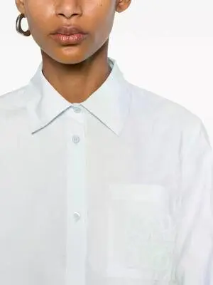 Loewe X Paula's Ibiza Anagram Embroidered Shirt