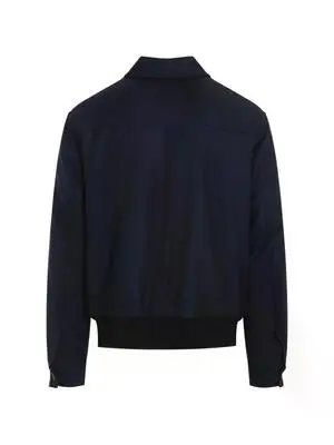 Kiton Zip-up Ribbed-trim Jacket