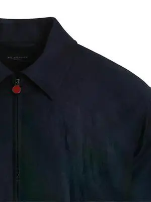 Kiton Zip-up Ribbed-trim Jacket