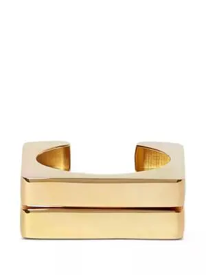 Elisabetta Franchi Square-shape Rigid Cuff Bracelet