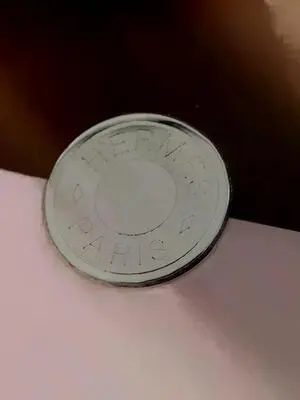 Hermès City Buffalo Horn Pendant Necklace - Pink