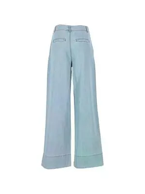 PENNYBLACK Pleated Wide-leg Jeans