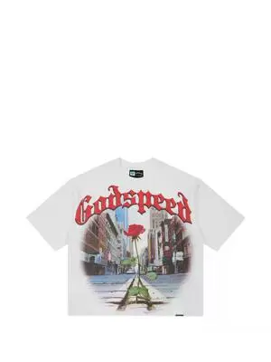 GODSPEED Concrete Rose Graphic-print T-shirt